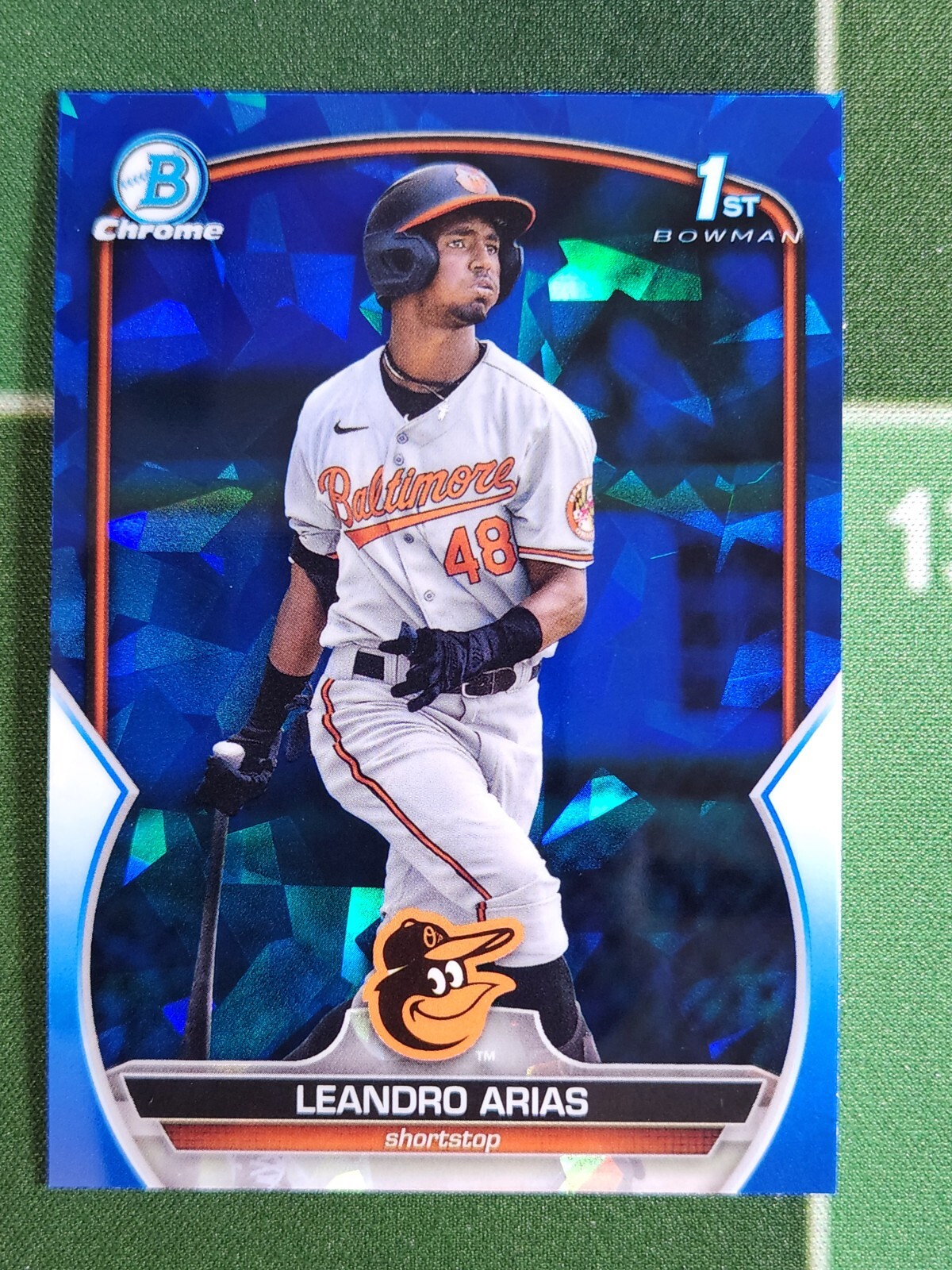 2023 Bowman Sapphire Edition 1st #BCP-84 Leandro Arias Baltimore ...