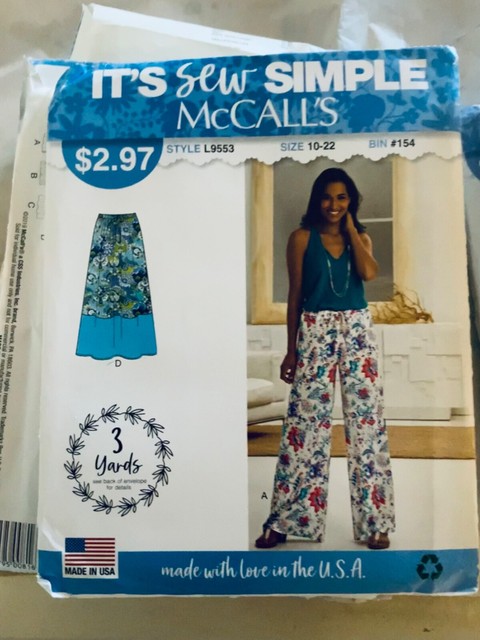 McCall's It’s Sew Simple Pattern L9411 Babies Toddler Girls Summer ...