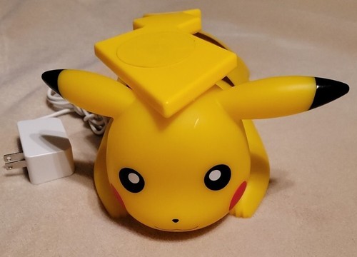 Pikachu Wireless Phone Charger w/3 USB Ports & Light Up Cheeks Tested ...