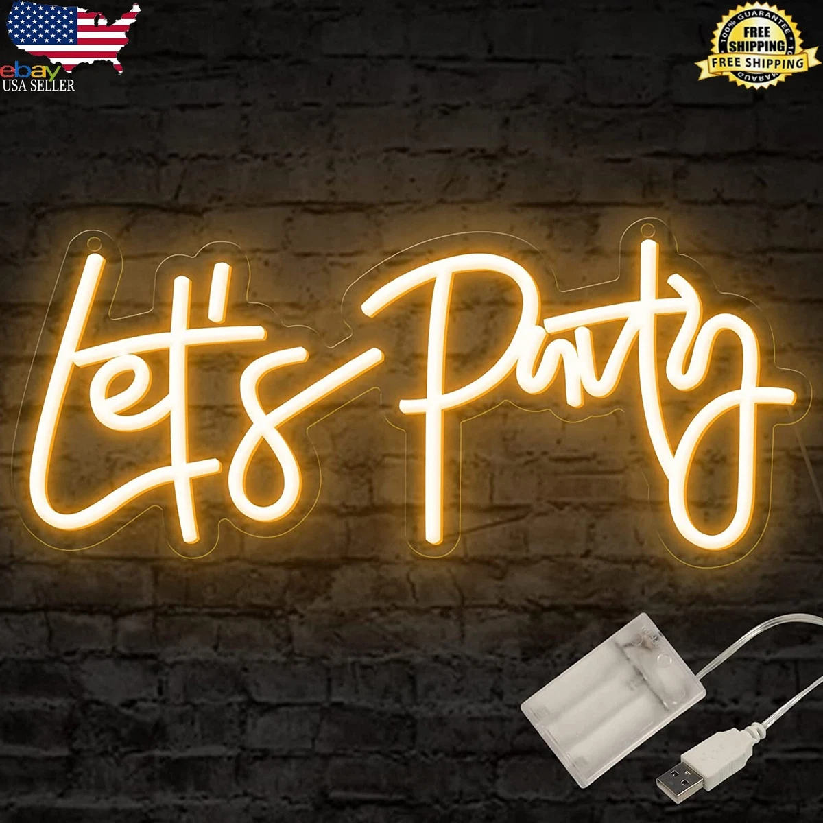 Lets Party Sign