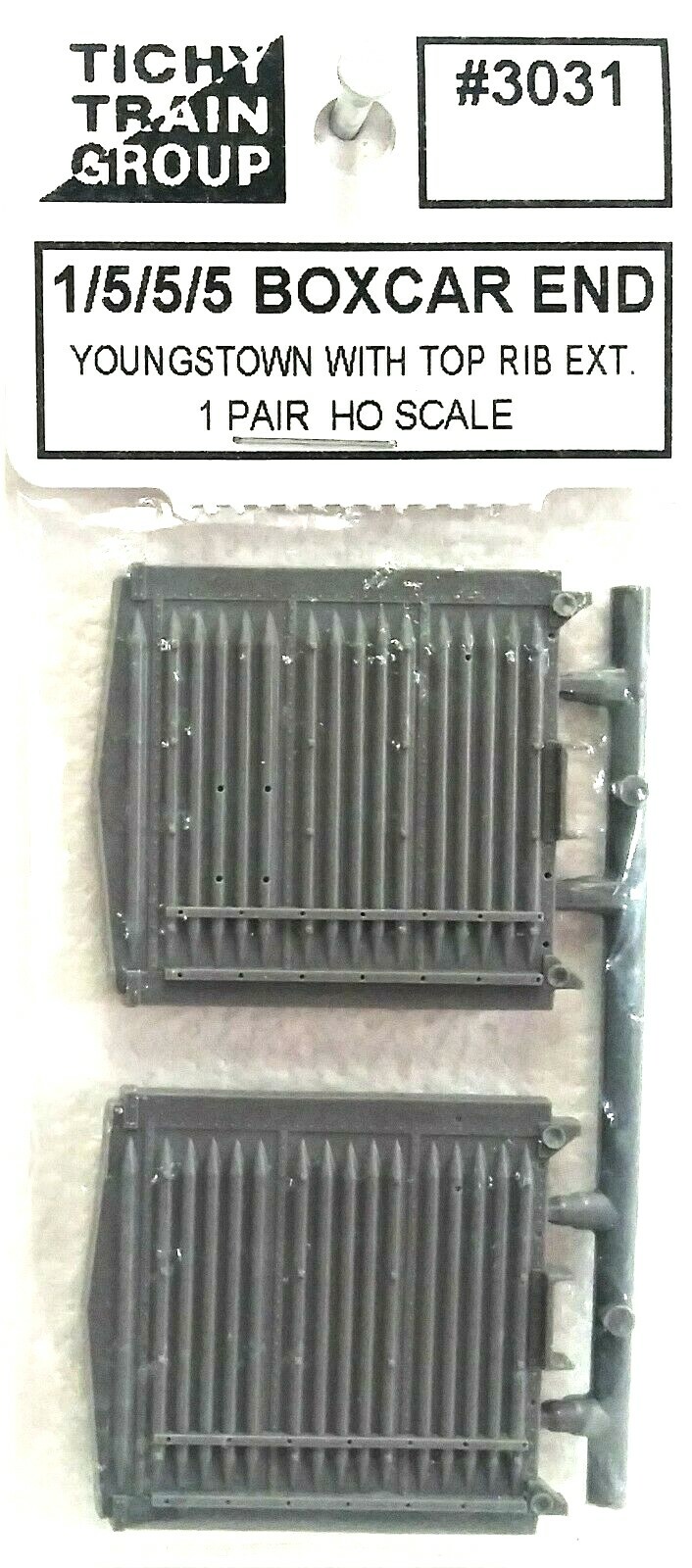 HO Scale Tichy Train Group 3031 Rebuilt USRA With Top Rib Box Car Ends ...