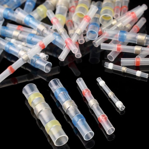 50x Lötverbinder Schrumpfverbinder Quetschverbinder Kabelverbinder für ...