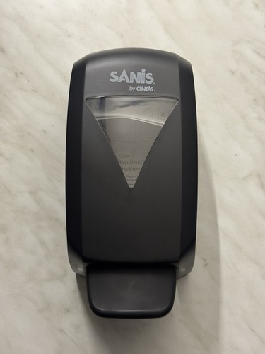 Cintas Sanis Soap Dispenser (BLACK) New Open Box **NO KEY** Push | eBay