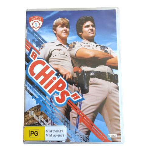 Chips DVD Season 1 Region 4 Classic TV Show police cop comedy drama ...