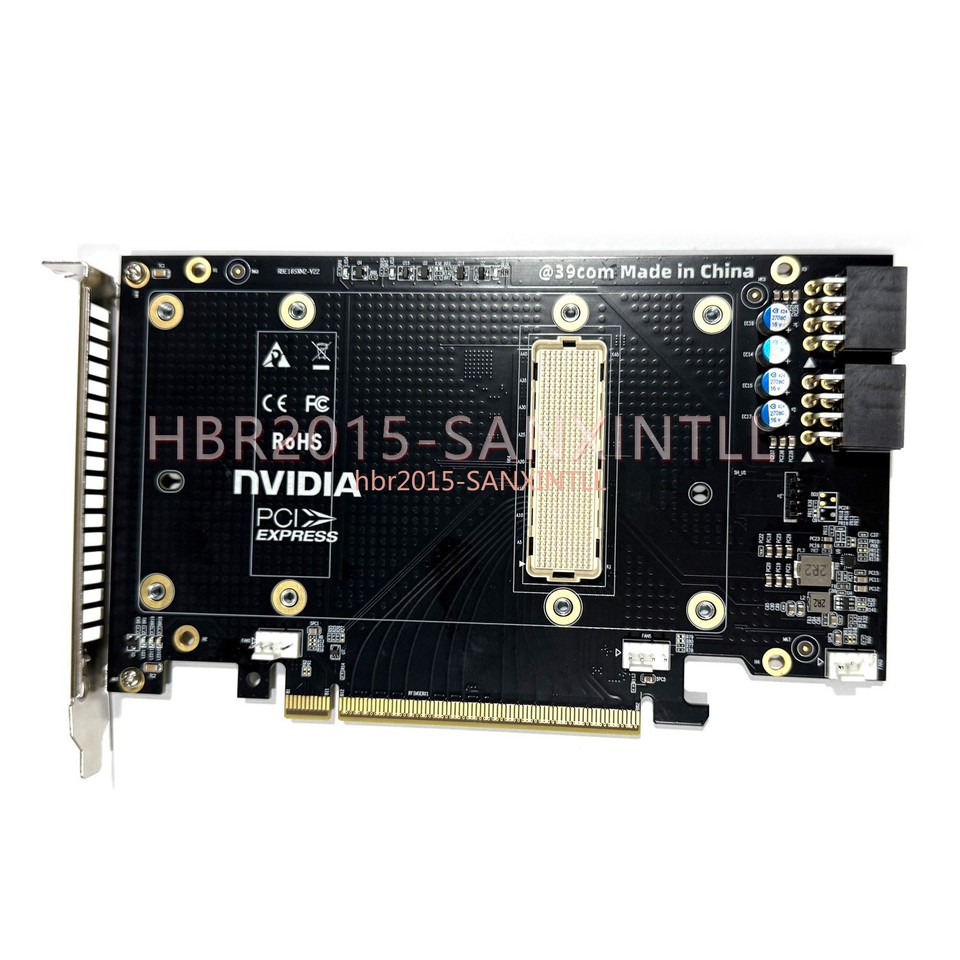 SXM2 to PCIe Adapter Card for V100 P100 GPU Full Power Dual 8Pin x16 ...