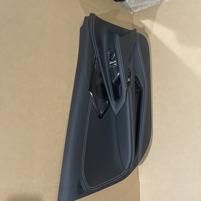 20-24 CHEVROLET CORVETTE C8 LEFT DRIVER SIDE INTERIOR DOOR PANEL TRIM ...