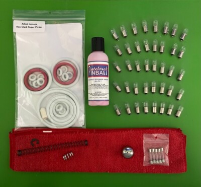 Allied Leisure Roy Clark Super Picker Pinball Machine Maintenance Tune ...