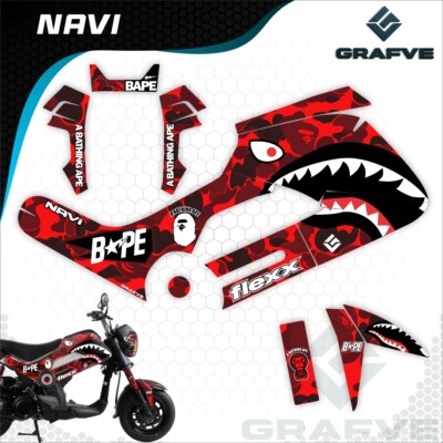 Compatible Honda Navi kit decals graphics Stickers Allá Year Wrap | eBay