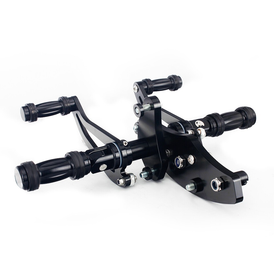 Black Forward Controls For Kawasaki Vulcan 800 VN800 A/B/E Classic ...