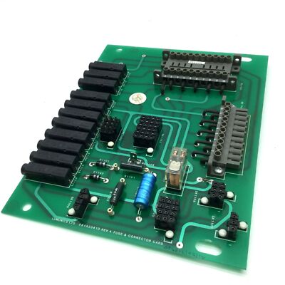 Lumonics E84A3341D Fuse and Connector Card Rev 4, 11x Fuse Holders ...