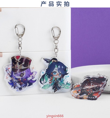 Chiori Genshin Impact Anime Cute Acrylic Bag Pendant Keychain Itabag ...