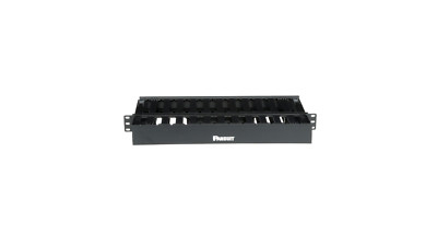 Panduit PatchLink™ Horizontal Cable Manager, 1 RU, Black WMPSE | eBay ...
