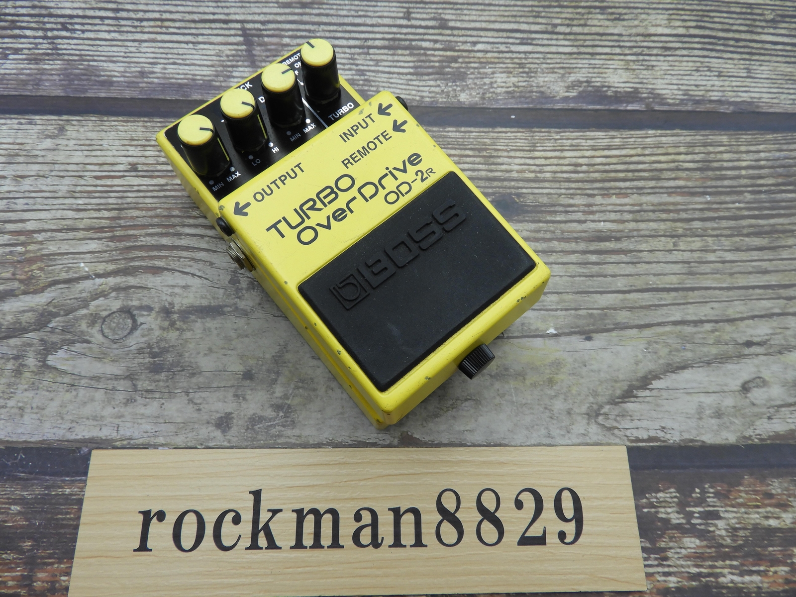 BOSS OD-2R TURBO OverDrive Guitar Effect Pedal Over Drive used from ...