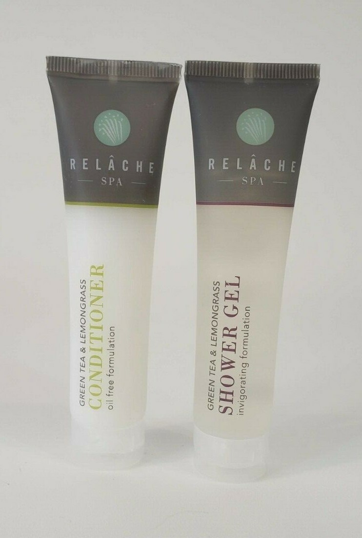 RELACHE Spa Conditioner Shower Gel 2 Pc Set Green Tea Lemongrass | eBay