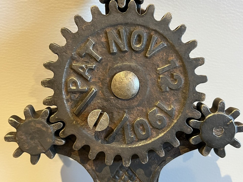 Rare Antique Orson Bucklin Rope Making Machine - Patd 11-12-1901 ...