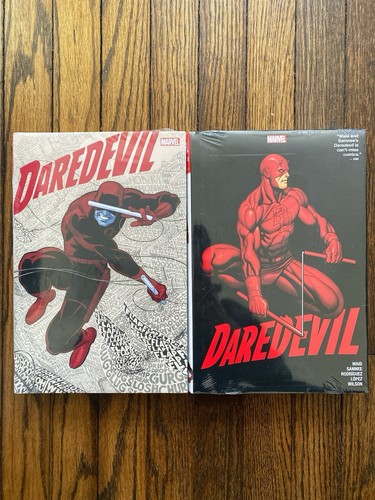 Daredevil by Mark Waid & Chris Samnee Omnibus 1 & 2 DM Cover: NEW ...