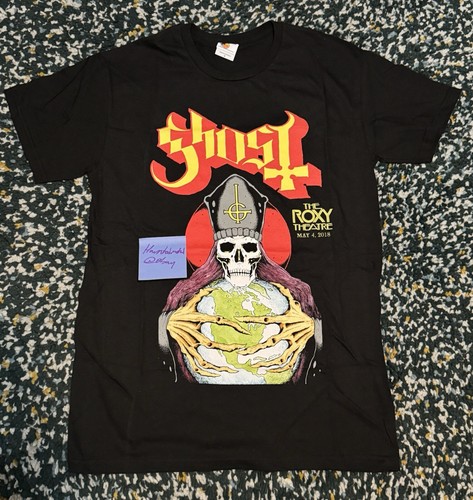 Ghost Band 2018 Roxy Event Shirt Los Angeles Medium Cardinal Rats On ...