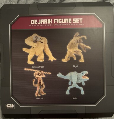 Disney Galaxy's Edge Star Wars Dejarik Figure Set of 4 In Hand | eBay