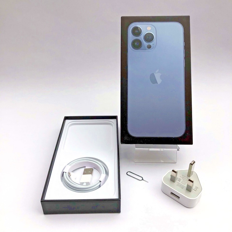 Genuine Apple iPhone 13 Pro Max empty box + Accessories 128GB 256GB ...