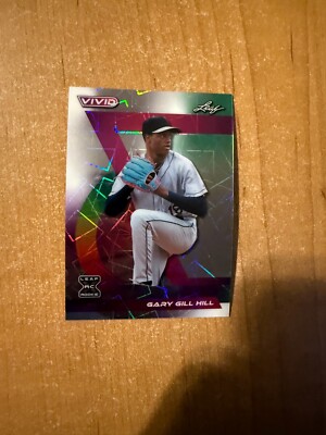 2024 Leaf Vivid - Gary Gill Hill - #88 Silver Laser Refractor #d 1/1 | eBay