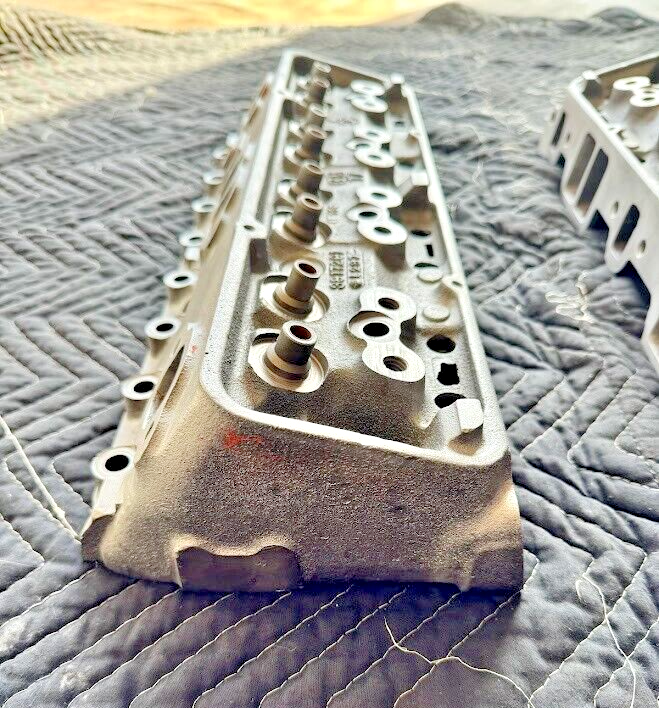Chevrolet SBC 68 69 Corvette OEM 327 350 Camel Hump 291 Cylinder Heads ...