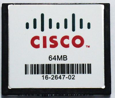 MEM1800-64CF 64MB Flash Memory for Cisco 1841 1801 1811 Routers Genuine ...