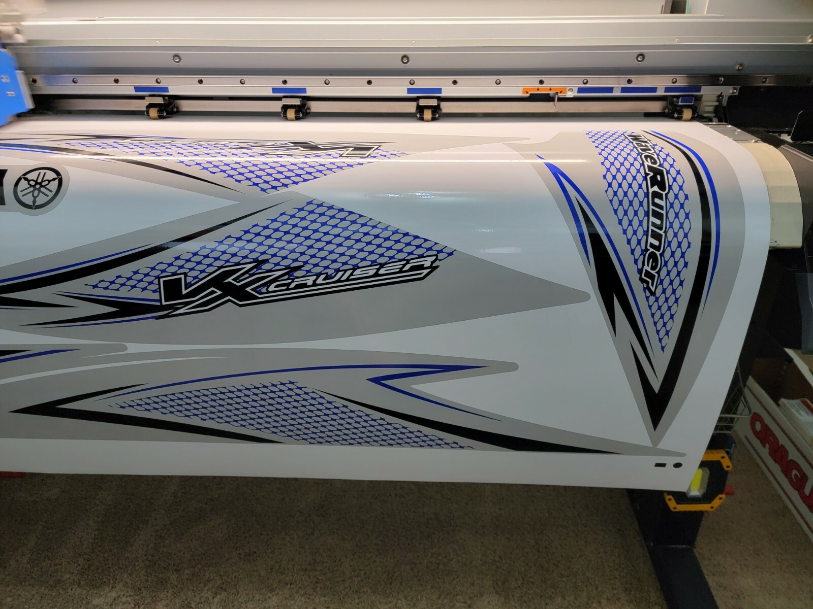 YAMAHA WAVERUNNER VX CRUISER 05-09 Graphics / Decal / Sticker Kit Grey ...