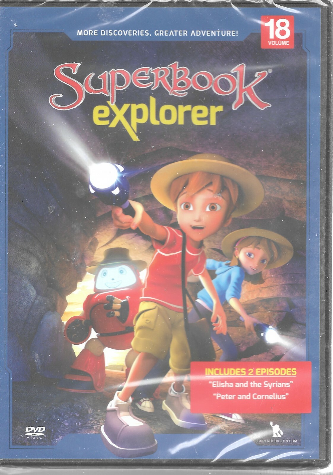 Superbook Explorer Elisha Peter Cornelius Volume 18 NEW Christian ...
