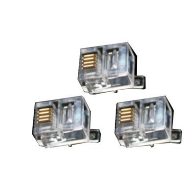 10PCS RJ11 6P2C 6P4C 6P6C Telephone Internet Modular Plug Jack | eBay