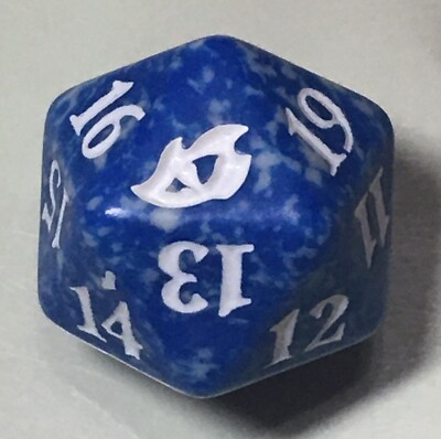 Ikoria ( blue ) D20 Spindown Lifecounter Set Dice - MTG / FREE Ship $15+ | eBay
