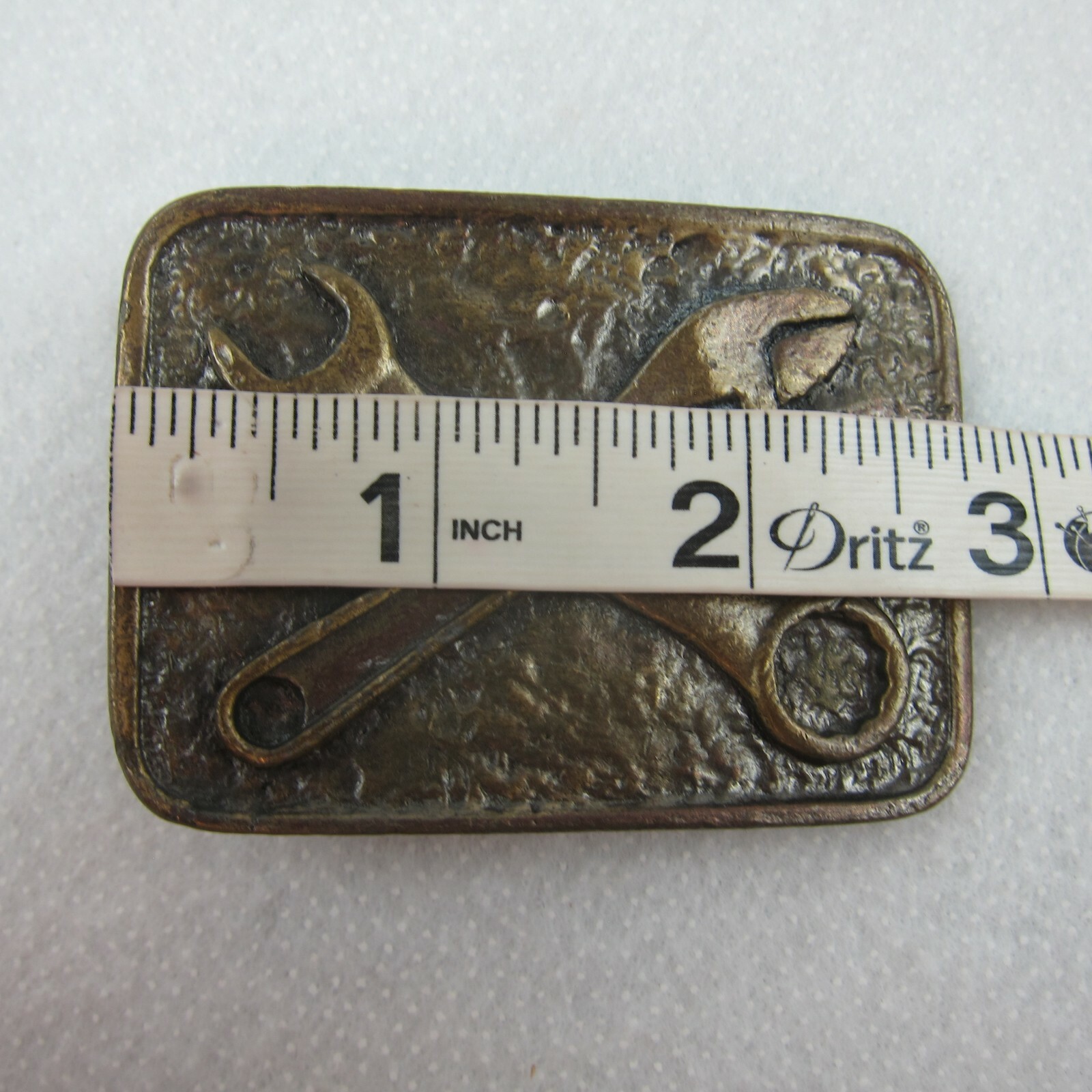Vintage Metal Belt Buckle Adjustable & Combination Wr… - Gem
