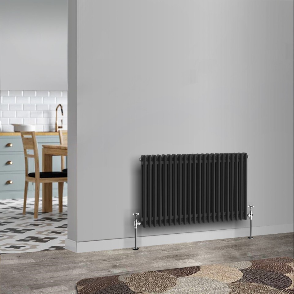 2 3 4 Column Traditional Cast Iron Style Horizontal Vertical Radiator ...