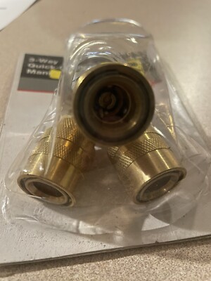 Three-way Quick Connect Pneumatic Manifold. New | eBay