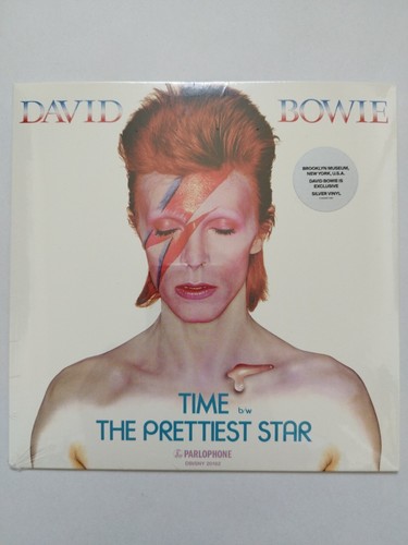 DAVID BOWIE - TIME- SILVER VINYL -LIMITED EDITION NEW YORK BROOKLYN ...