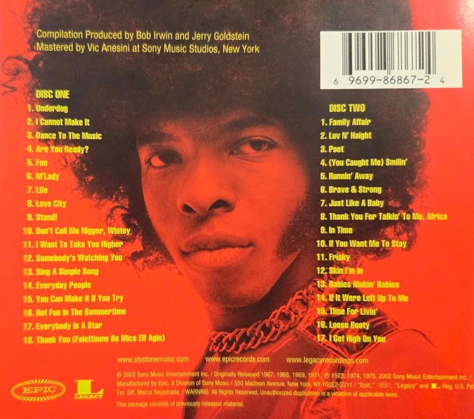 The Essential Sly & The Family Stone - 2 CD Set | eBay