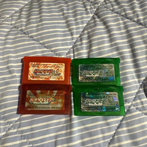 Pokemon Ruby Emerald Fire Red 4-piece set | eBay
