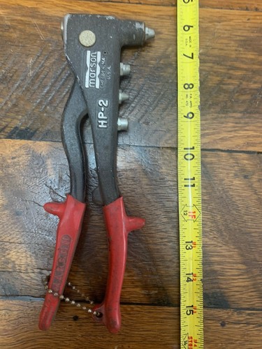 Marson HP-2 Pop Riveter Made in USA HP2 Hand Rivet | eBay