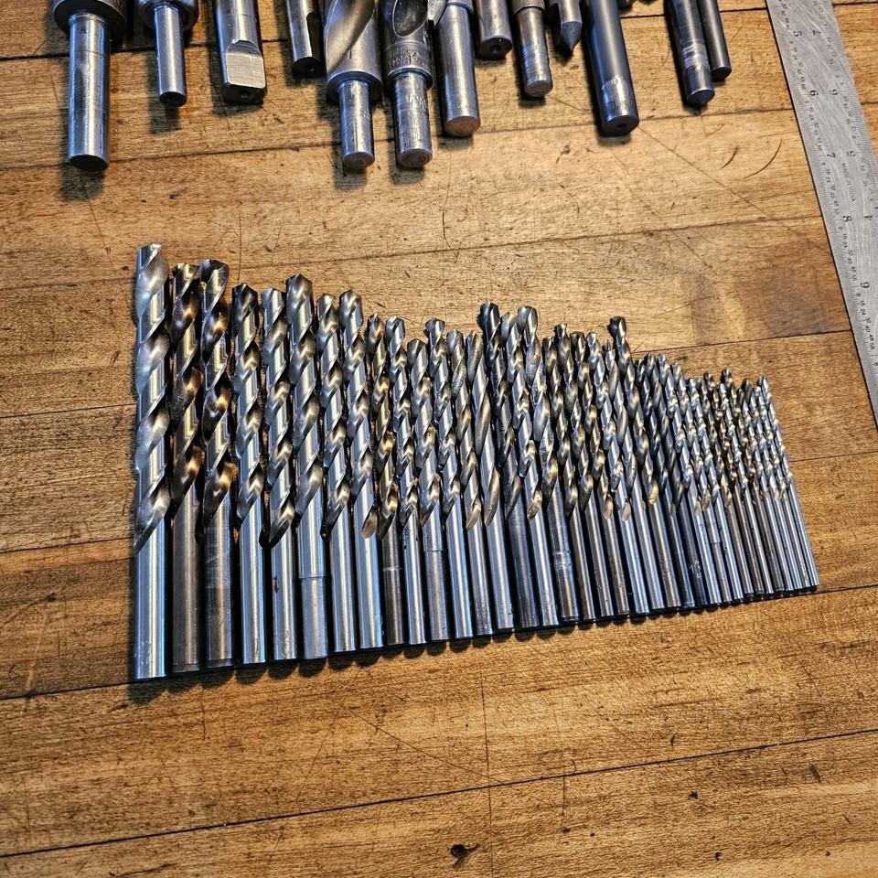 Machinist Milling Drill Bits Sets • HSS & COBALT Mixed Lot • SHARP ...
