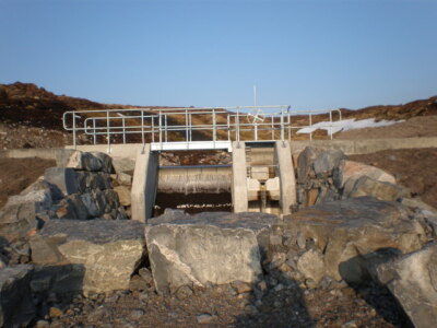 Photo 6x4 Tunnel Inlet number 3 on Allt Uaine Mhachair Allt Coire an ...
