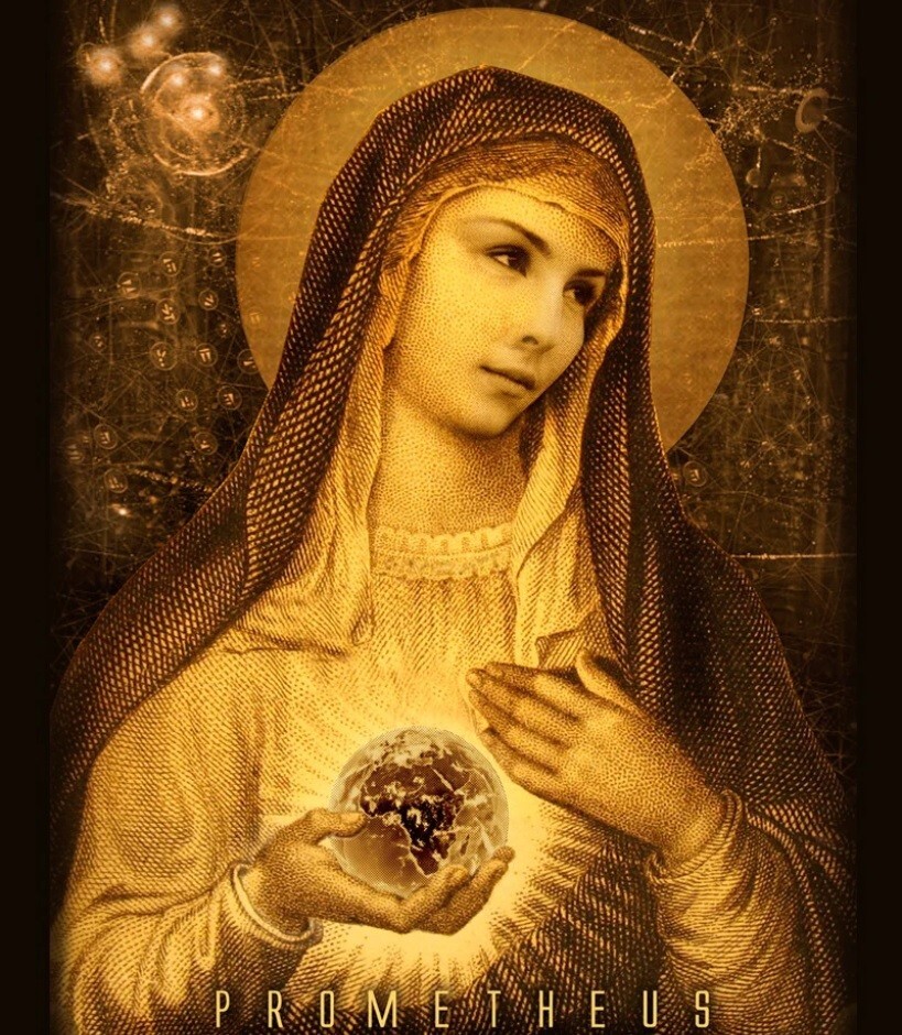 Prometheus Movie Film Theotokos Alien DNA Giclee Art Print Poster 18x24 ...