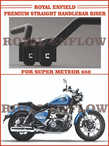 Royal Enfield Premium Straight Handlebar Risers for Super Meteor 650 ...