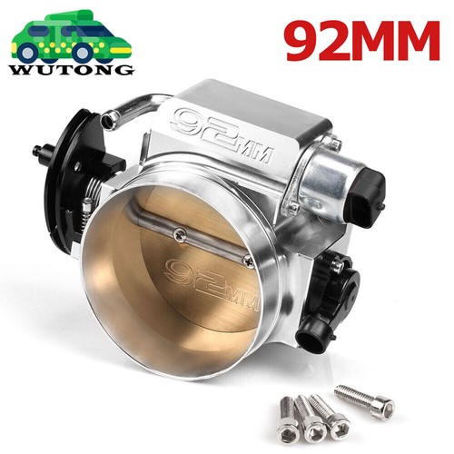 92mm Throttle body + TPS IAC Throttle Position Sensor For LSX LS LS1 ...