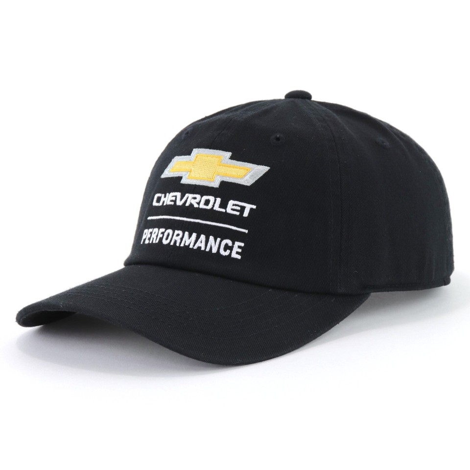 Chevrolet Performance Black Baseball Hat Ball Cap Embroidered ...