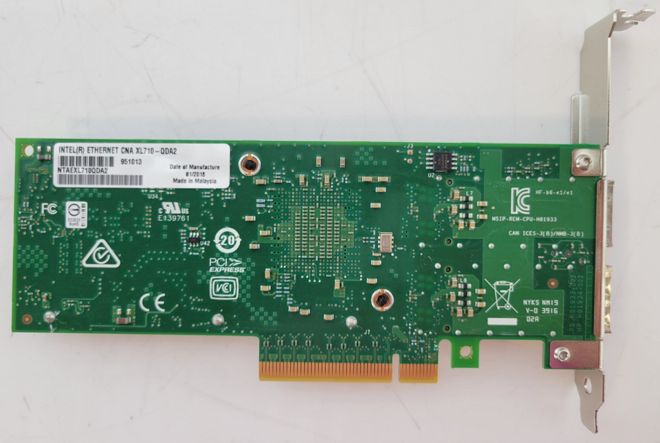 Intel Ethernet CNA XL170-QDA2 2-Port 40GB QSFP PCIe Network Adapter | eBay