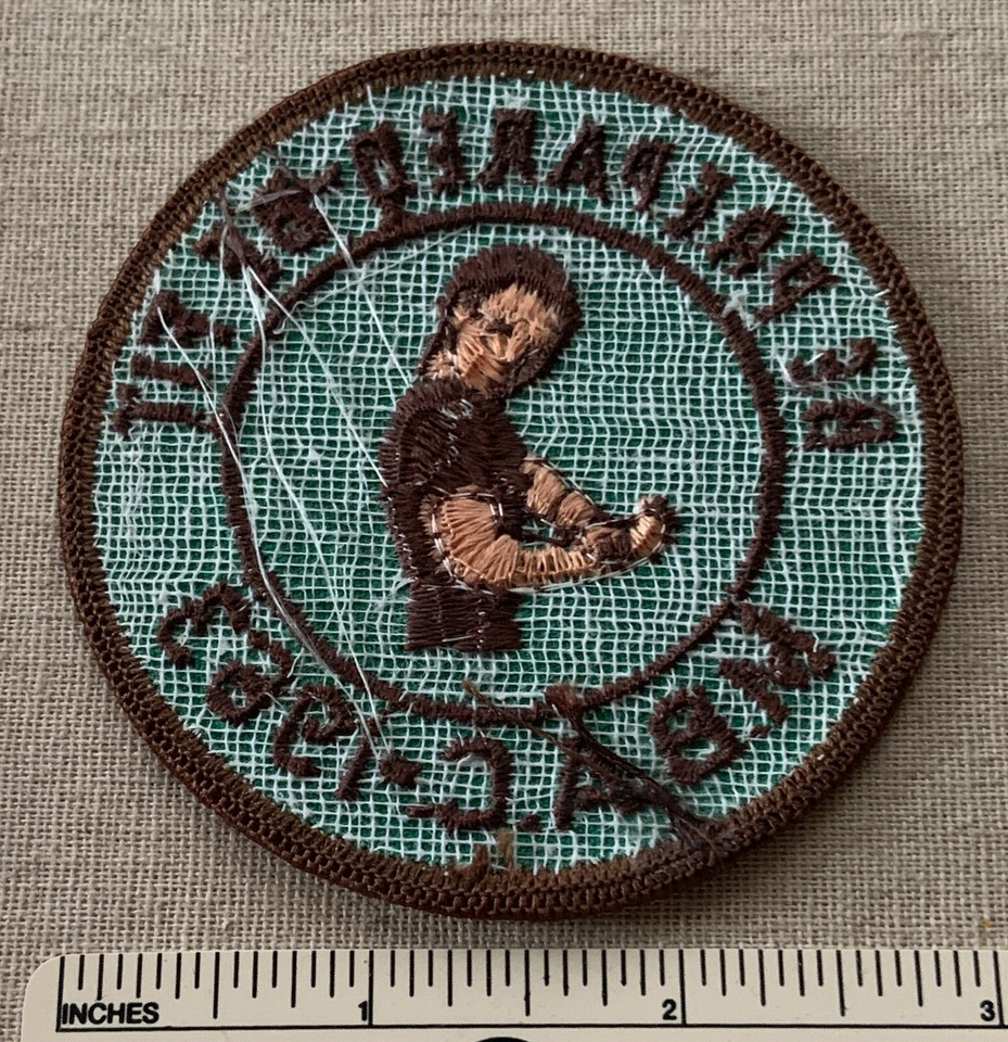 1963 MOUND BUILDERS AREA COUNCIL Boy Scout Be Prepared Fit PATCH BSA ...