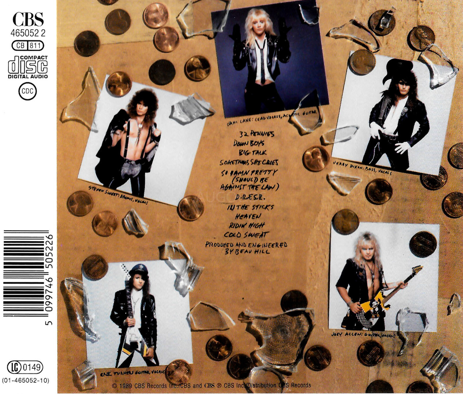 Dirty Rotten Filthy Stinking Rich CD MUSIC ALBUM DISC EXCELLENT RARE AU ...