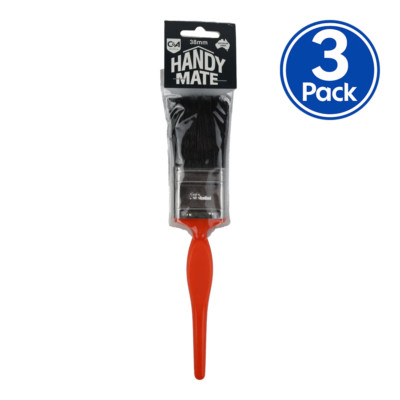 C&A Handy Mate Paint Brush 38mm x 3 Pack Trade Industrial Commercial ...