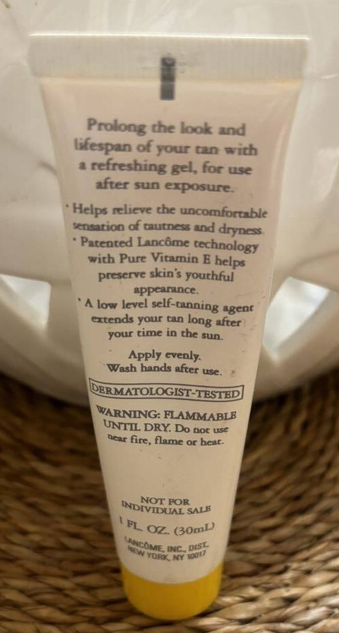 Lancome Flash Bronzer Soleil Tinted Self-Tanning Body, Leg or Face Gel ...