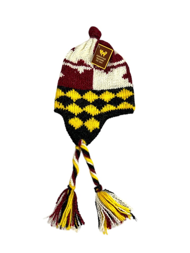 Peruvian Trading Co Maryland Flag Design Hat Made In Peru Acrylic ...