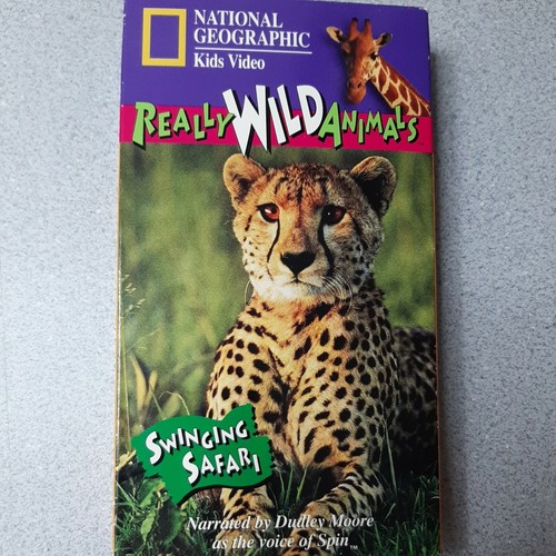 Really Wild Animals Swinging Safari (VHS 1994)Narrated Dudley Moore Nat ...